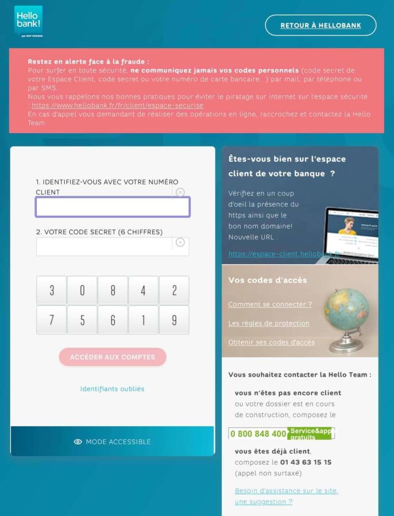 Hello Bank Espace Client – TonArgent.fr – Ton Guide de l'Argent
